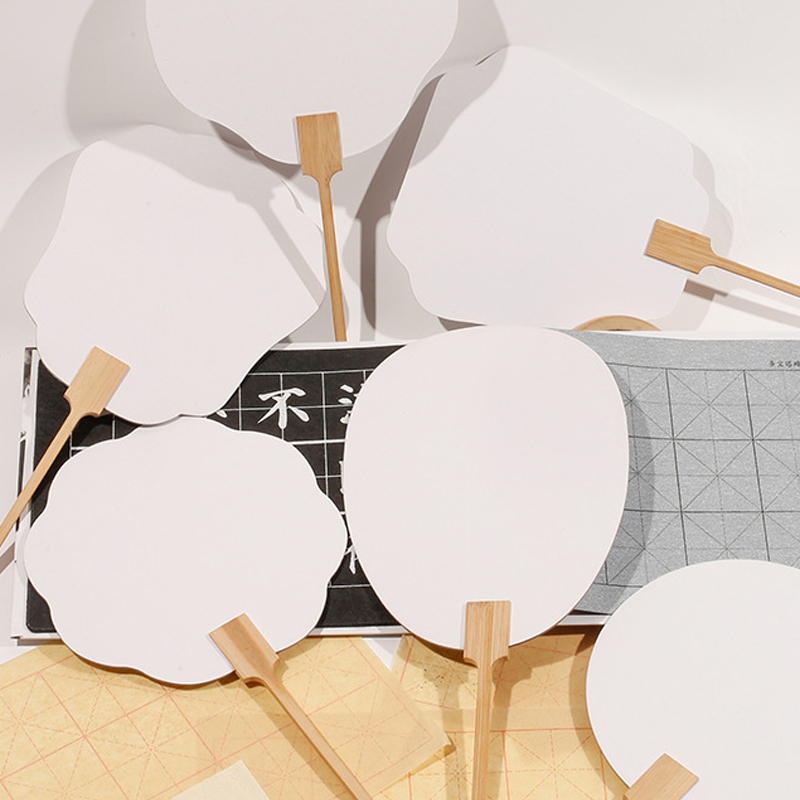 Jual Diy Xuan Paper Fan Kipas / Tangan Cina Painting Creation Paper ...