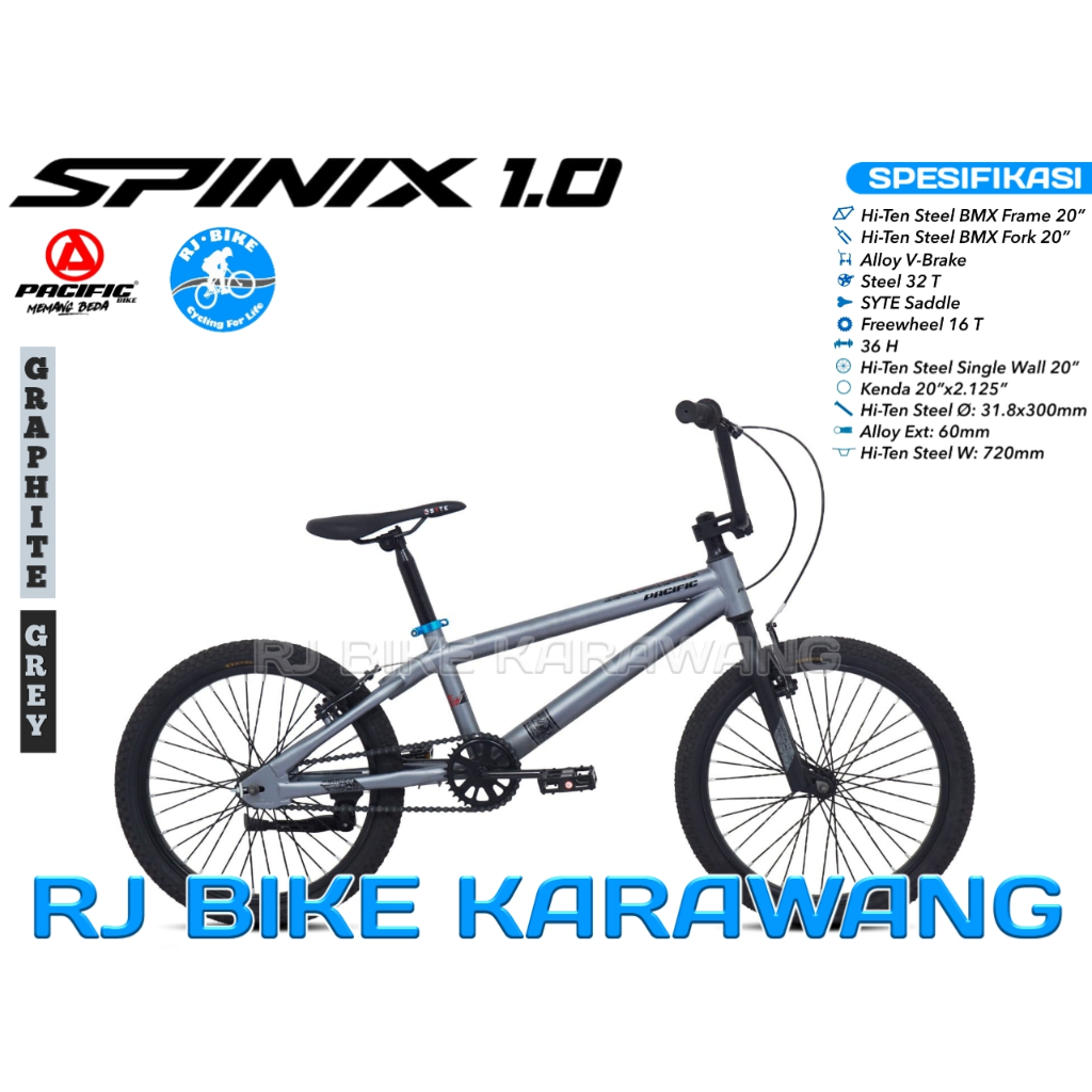 Jual SEPEDA PACIFIC BMX SPINIX 1.0 DAN 2.0 ROTOR 20INCH | Shopee Indonesia