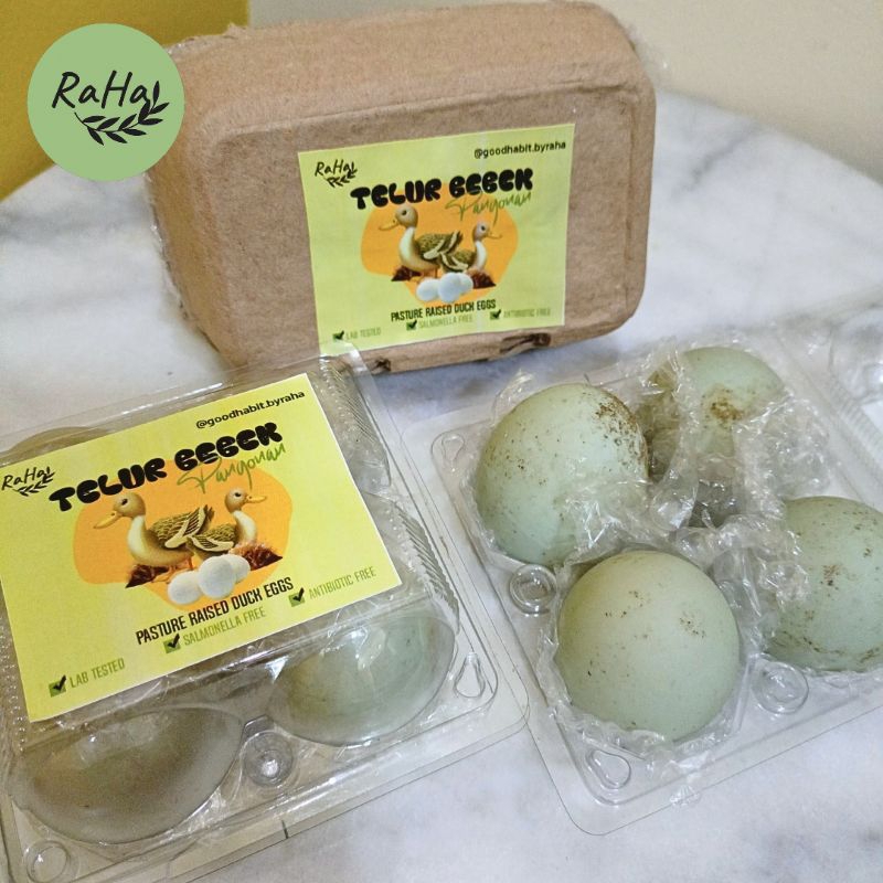 Jual Telur Bebek Pangonan | Pasture raised duck eggs | bebas salmonella ...