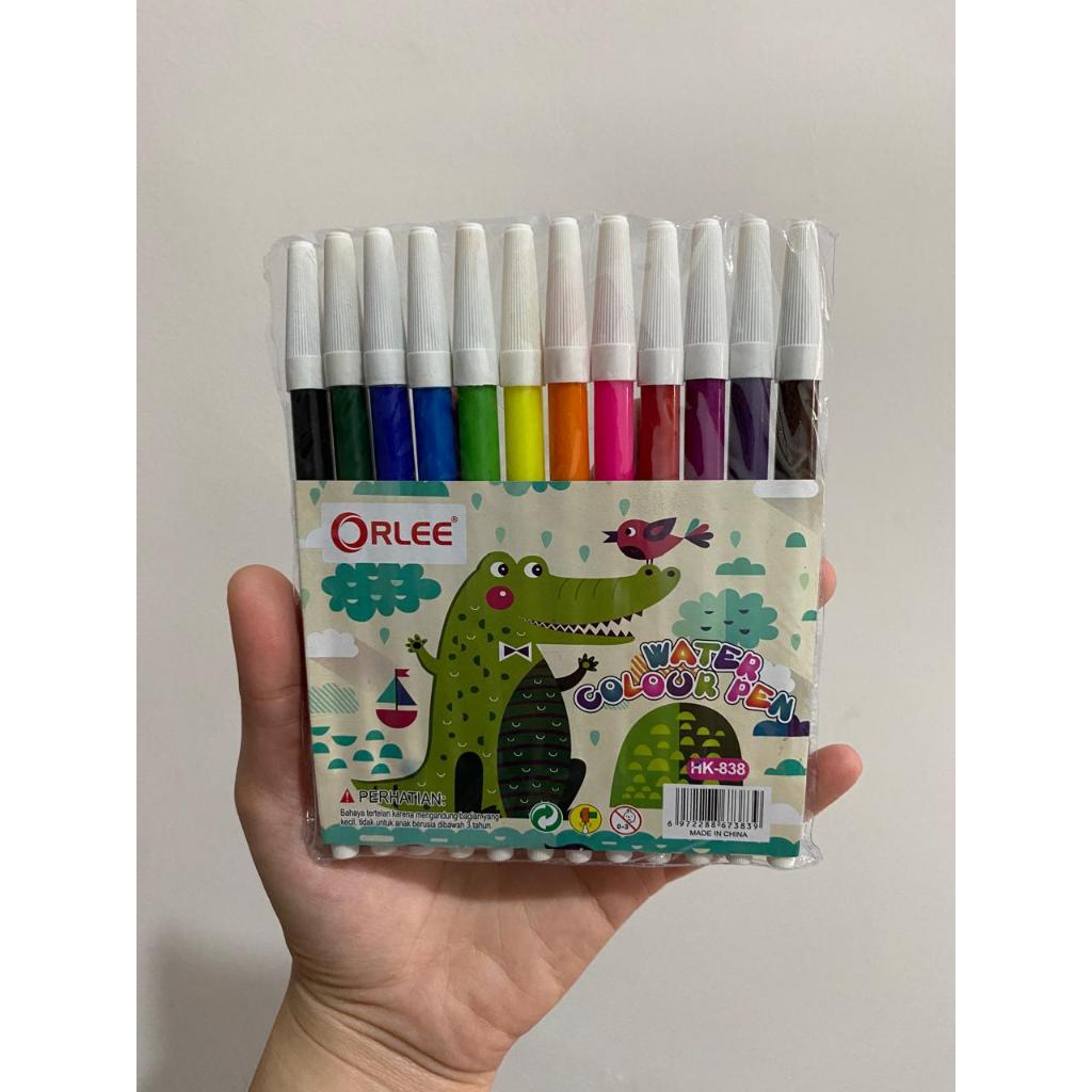 Jual Spidol 12 Warna Set 838 - Orlee | Shopee Indonesia Jual Spidol 12 Warna Set 838 - Orlee | Shopee Indonesia