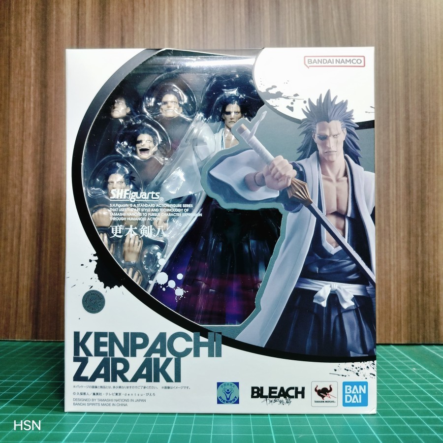 Jual SHF Kenpachi Zaraki Action Figure | Shopee Indonesia