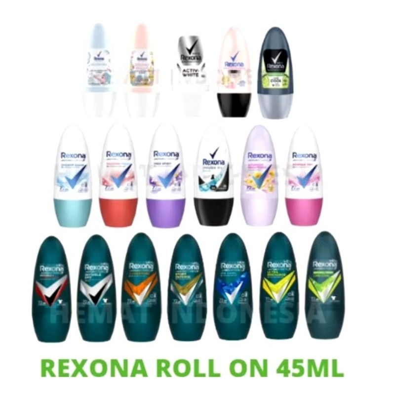 Jual Rexona All varian/Rexona roll on 45ml | Shopee Indonesia