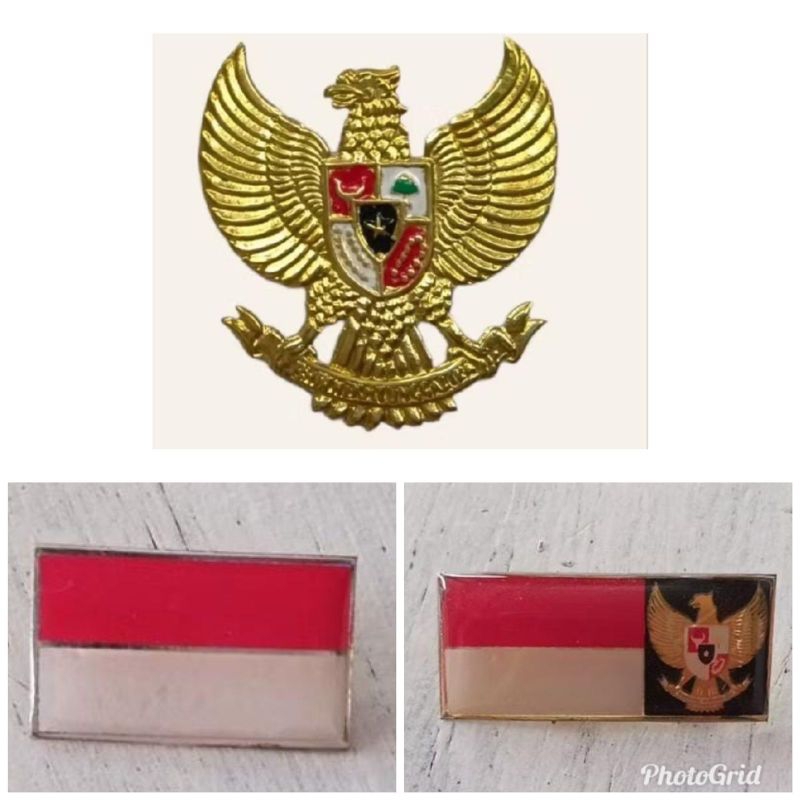 Jual PIN MERAH PUTIH / PIN MERAH PUTIH GARUDA / PIN GARUDA / PIN ...