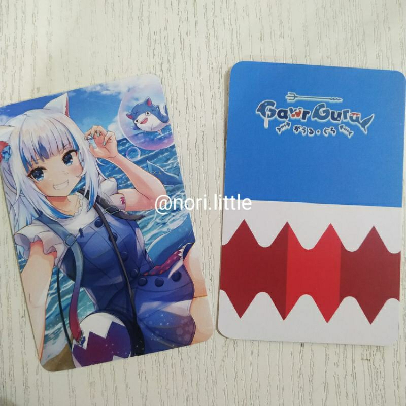 Jual PHOTO CARD hololive 5 pcs akai mori pekora houshou Snow Miku Laplass suise gawr gura subaru ...