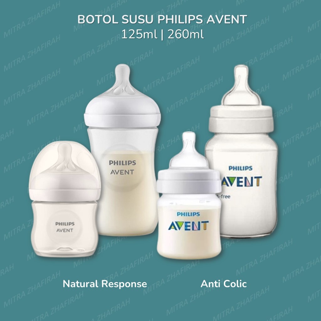 Jual Botol Susu PHILIPS AVENT NATURAL RESPONSE 125ml 260ml PHILIPS ...