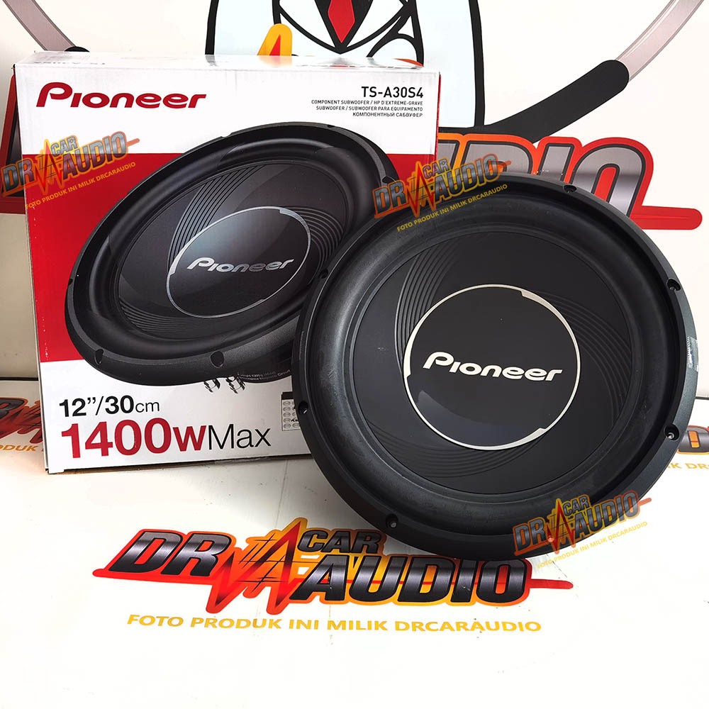 Jual Subwoofer Pioneer TS-A30S4 Single Voice Coil Speaker 12 Inch | Shopee Indonesia