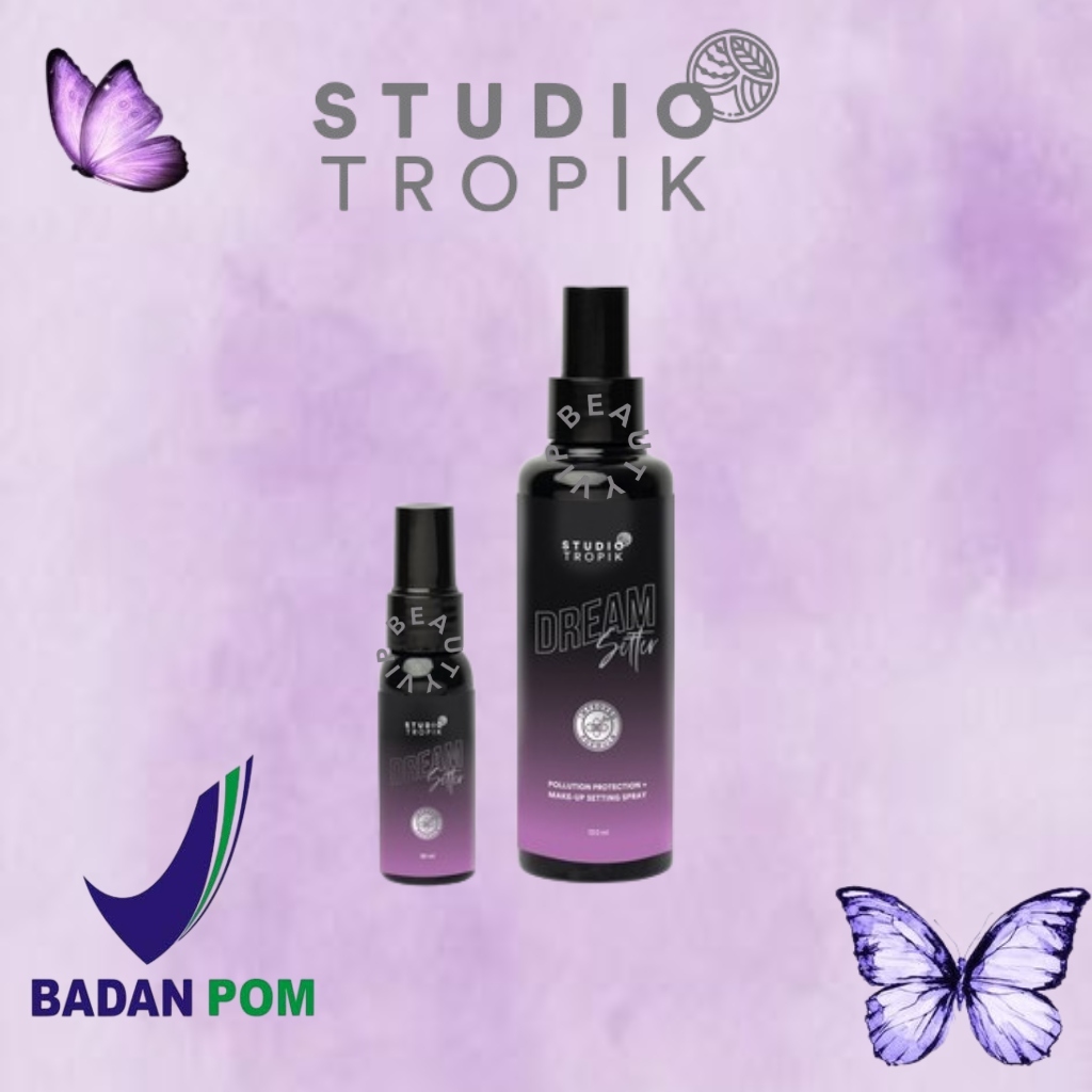 Jual STUDIO TROPIK Dream Pollution Protection Make-up Setting Spray ...