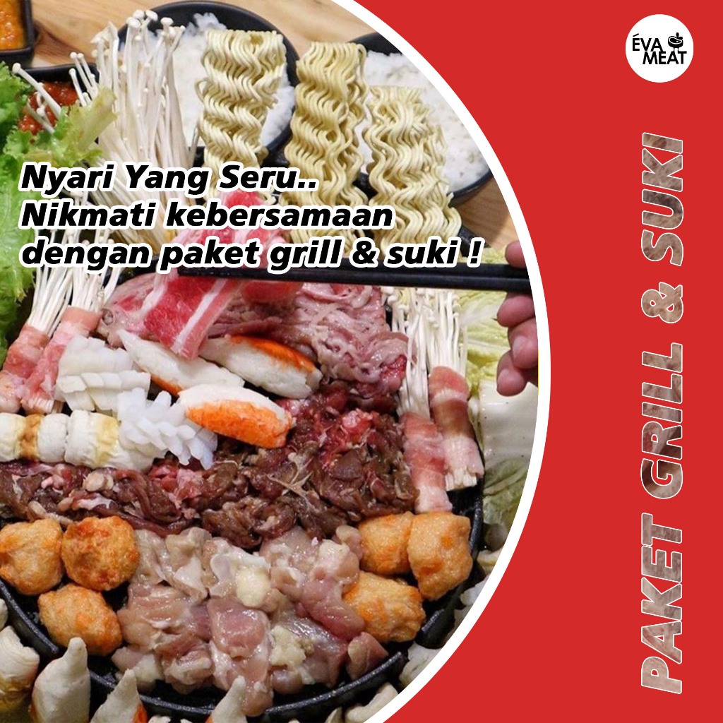 Jual Paket Grill & Suki / Paket Daging Grill / Paket Suki / PaKet Combo ...