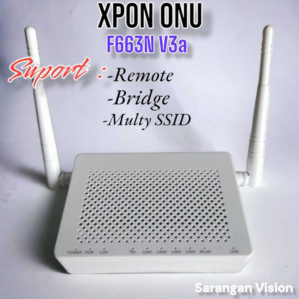 Jual F663 nv3a ONU ONT ROUTER XPON GPON/EPON [ T E R M U R A H ] | Shopee Indonesia