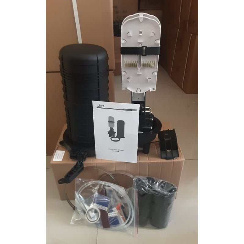 Jual Joint box closure Dome Litech 24core original litech | Shopee ...