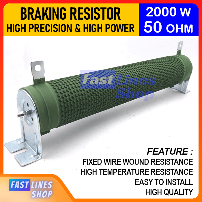 Jual Braking Resistor 2000 W 50 Ohm Brake Resistor 2 KW 50ohm | Shopee ...