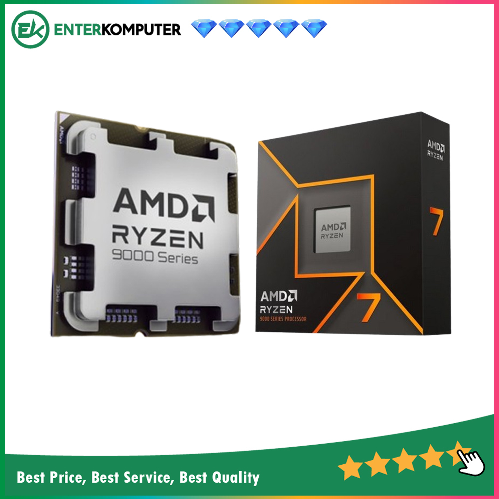 Jual AMD Ryzen 7 9700X 3.8Ghz Up To 5.5Ghz Cache 32MB 65W AM5 [Box] - 8 Core - 100-100001404WOF ...