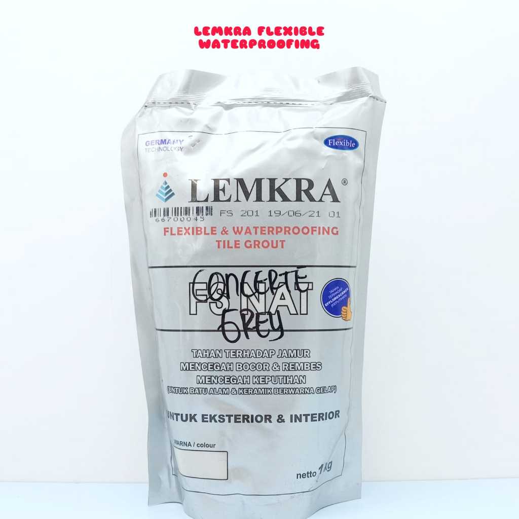 Jual NAT LEMKRA FLEXIBLE WATERPROOFING FS 1KG | Shopee Indonesia