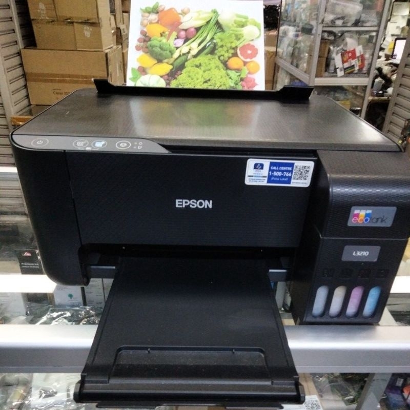Jual Epson L3210 Print Scan Copy hasil nozzel full 100% siap pakai ...