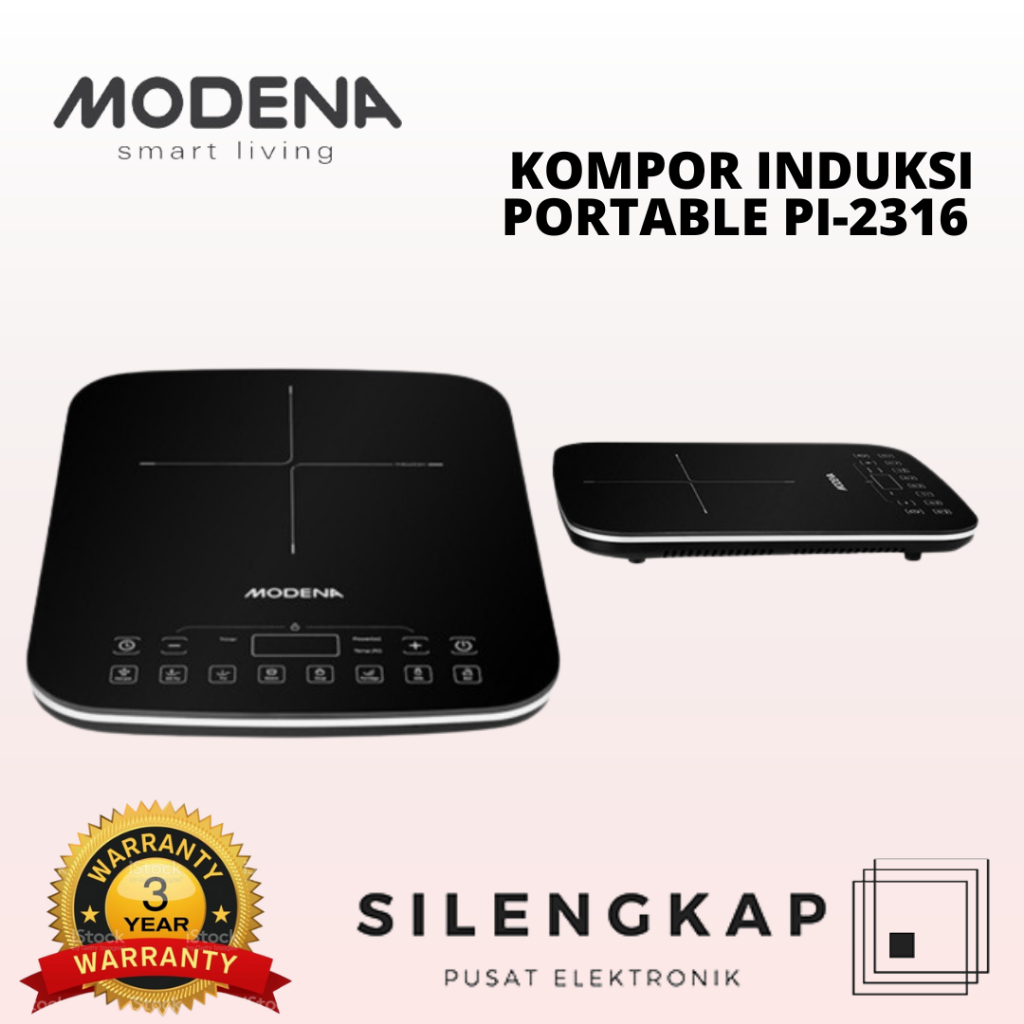 Jual Modena Kompor Listrik Induksi Portable ESSENTE PI 2316 | Shopee ...
