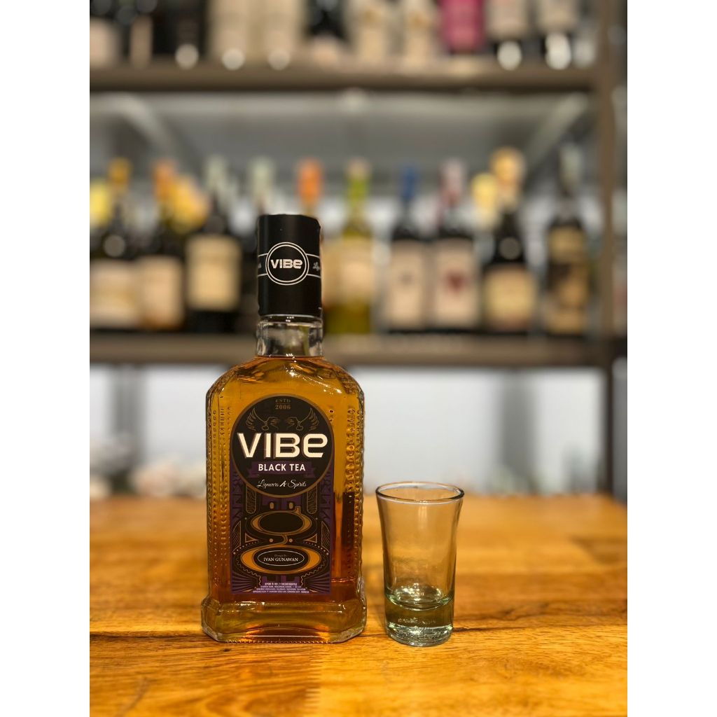 Jual VIBE BLACK TEA KECIL 350 ML FREE SLOKI | Shopee Indonesia