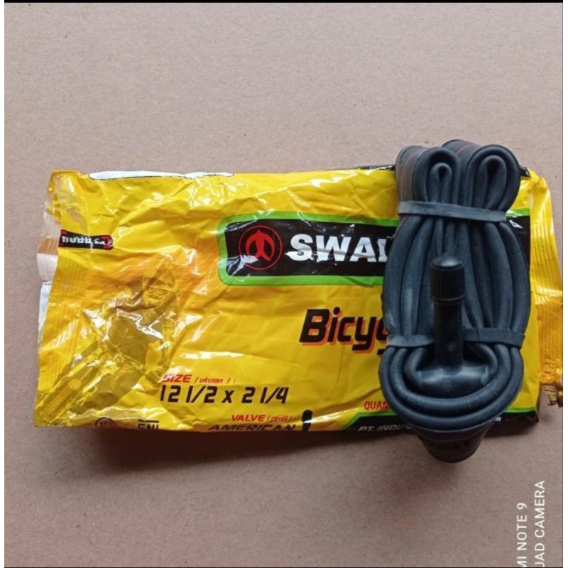 Jual ban dalam sepeda anak 12 1/2 x 2 1/4 121/2x121/4 12 x 1.75 2.125 swallow deli tire schrader ...