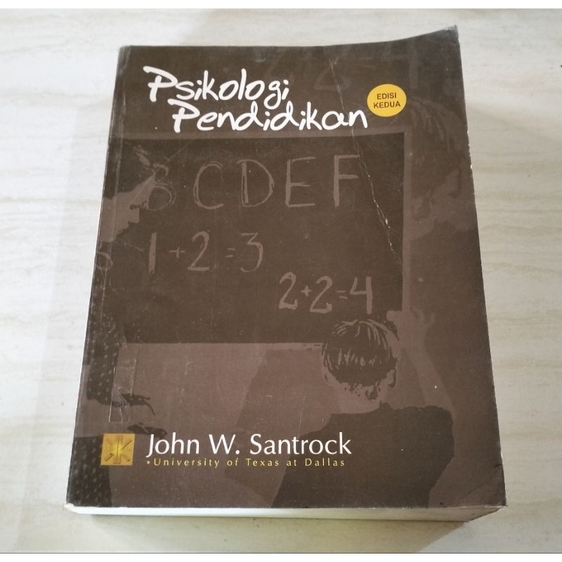 Jual BUKU PSIKOLOGI PENDIDIKAN EDISI KEDUA - JOHN W. SANTROCK | Shopee ...