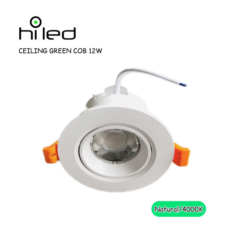 Jual Lampu Downlight Spotlight LED 12Wat/Hiled Downlight ceiling Green ...