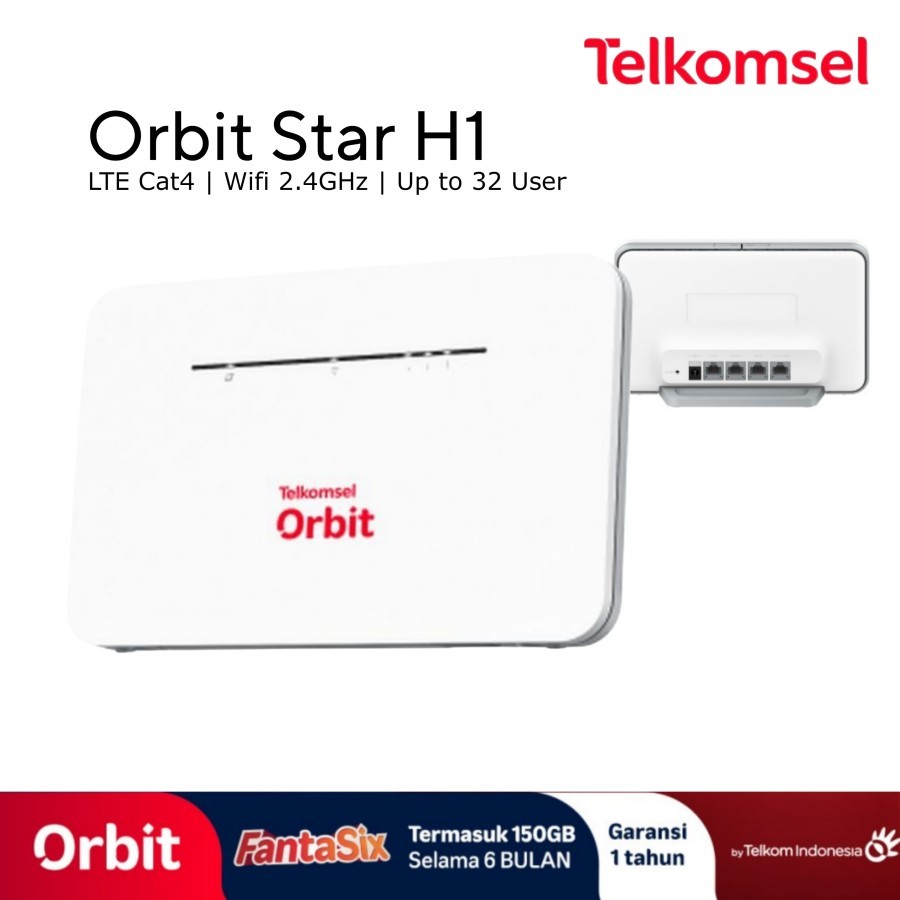 Jual Modem WI-FI Telkomsel Orbit Star H1 - Home Router Wifi Huawei ...