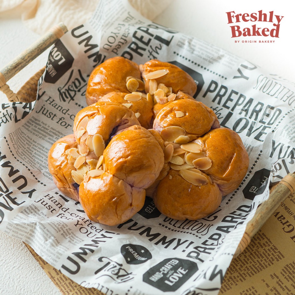 Jual Sweet Potato Bun - Ubee Sweet Bun - Roti Manis Ubi Ungu | Shopee ...