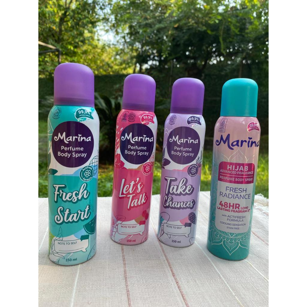 Jual Marina Perfume Body Spray 150ml | Shopee Indonesia