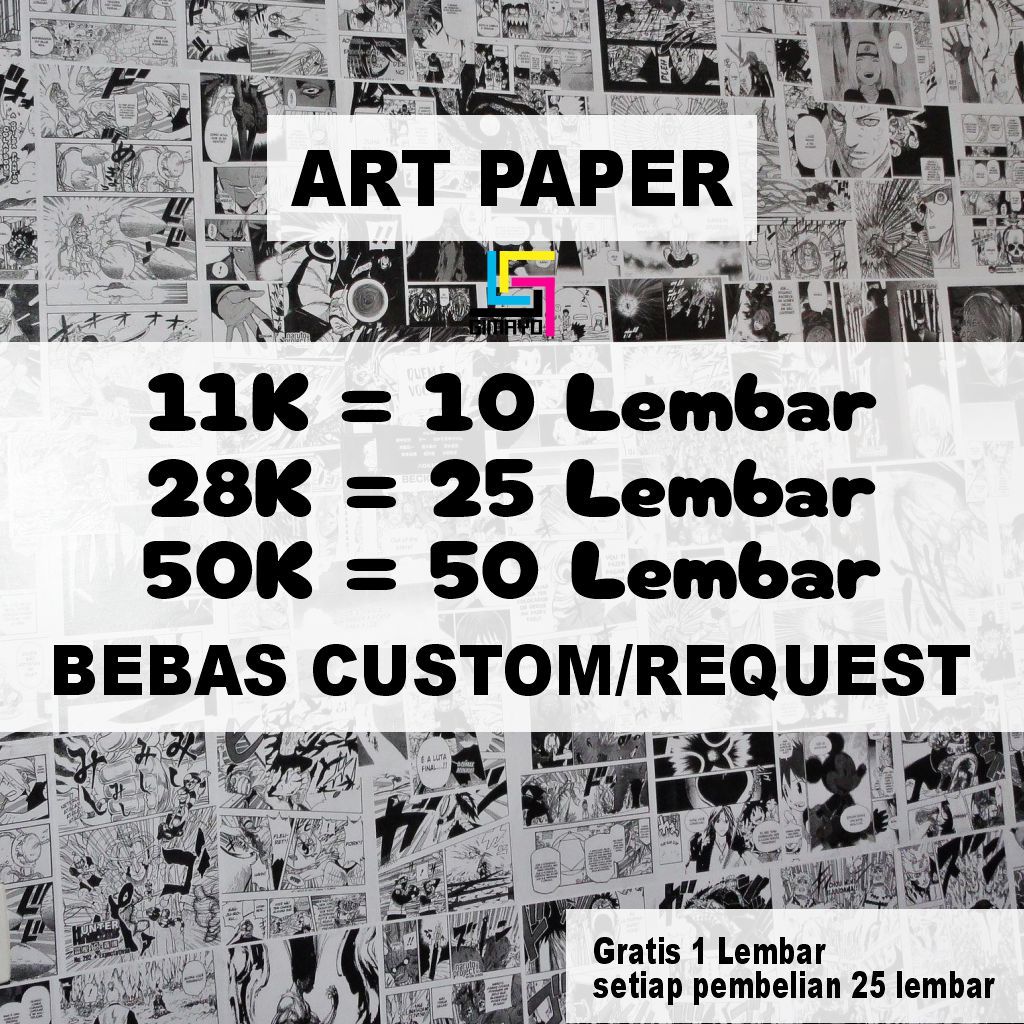 Jual Poster Manga Wall Anime Wallpaper Dinding Komik Custom Request ...