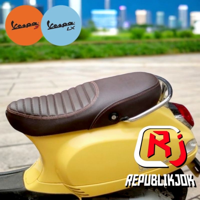 Jual Kulit Jok Vespa LX Series & Vespa S 125 iget MBtech Camaro Special ...