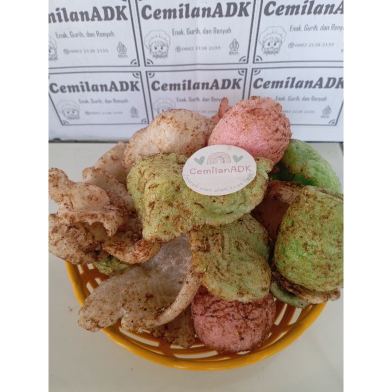 Jual antor jatilawang/krupuk glopot500g/kerupuk antor asli dari desa ...