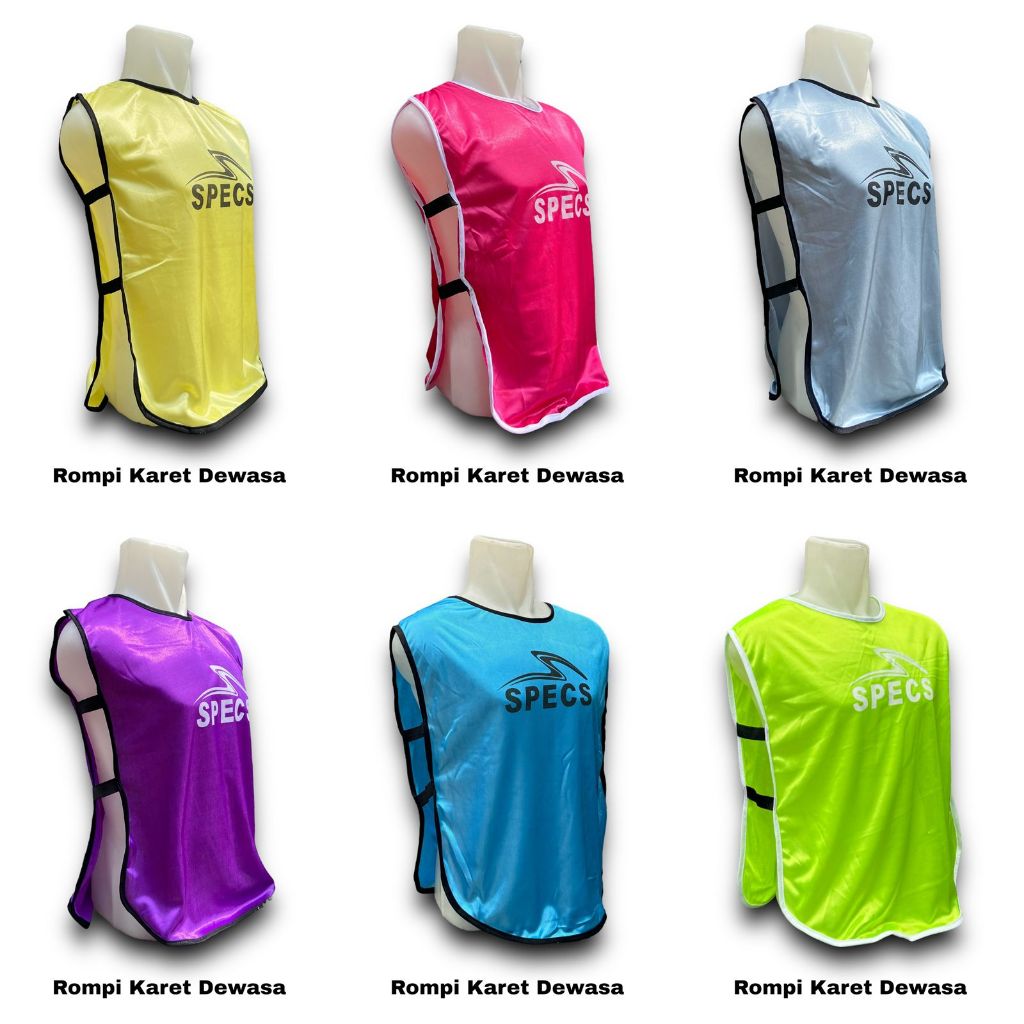 Jual Rompi Bola Karet Pria Wanita Rompi Training Futsal Murah Rompi ...
