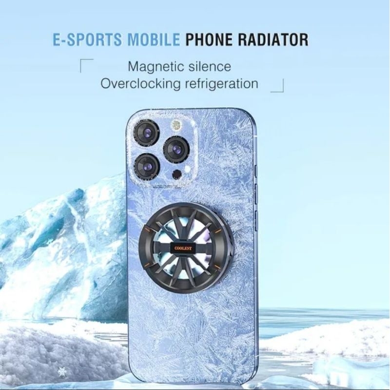 Jual FUNCOOLER HP GAMING CS66 MAGNETIK COOLER HANDPHONE FAN COOLER HP ...