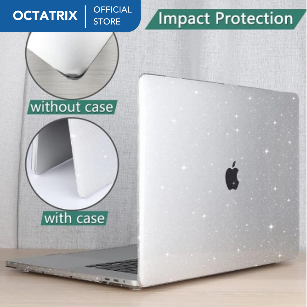 Jual Case MacBook Glitter Bintang Transparent Bening / Casing Macbook ...