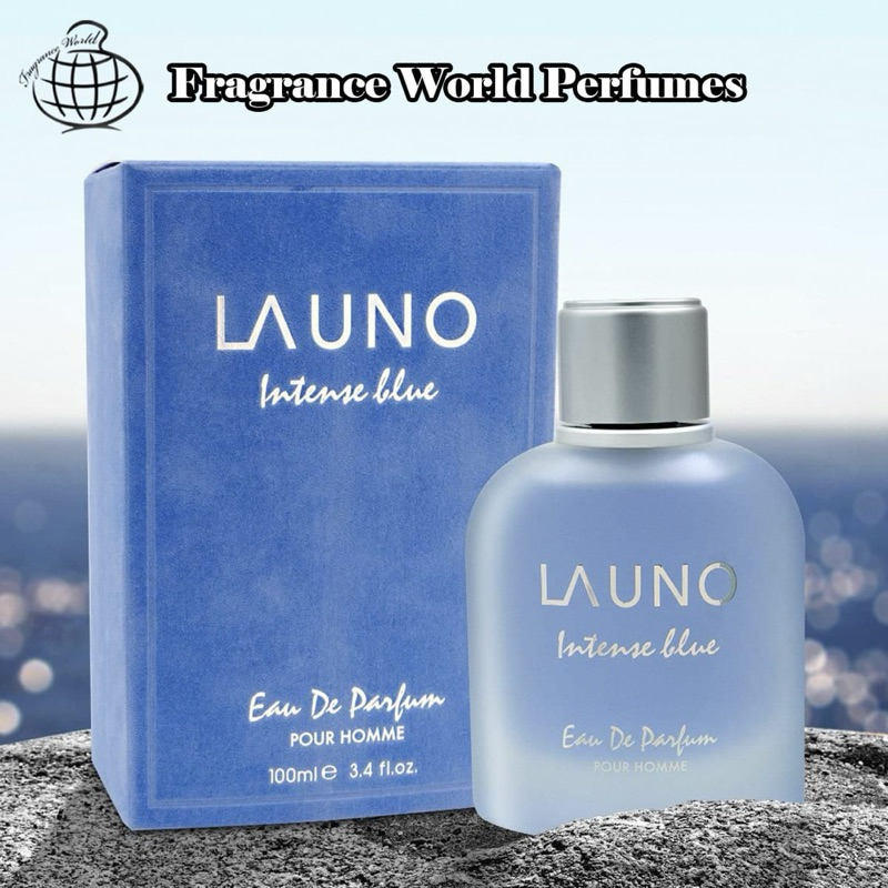Jual Parfume Pria Fragrance World La Uno Intense Blue Pour Homme Men ...