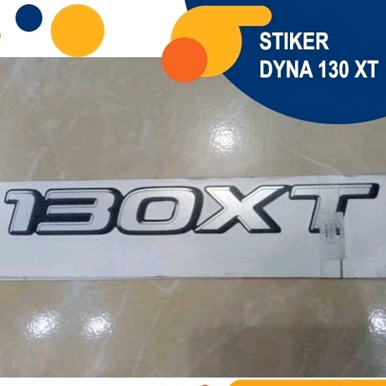 Jual Stiker Sticker Emblem Dina Dyna 130 XT Original | Shopee Indonesia