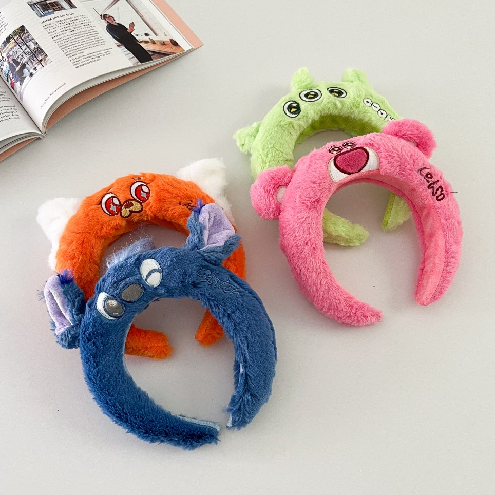 Jual Bando Lucu Karakter Lotso Stitch Alien Jepang Headband Bandana ...