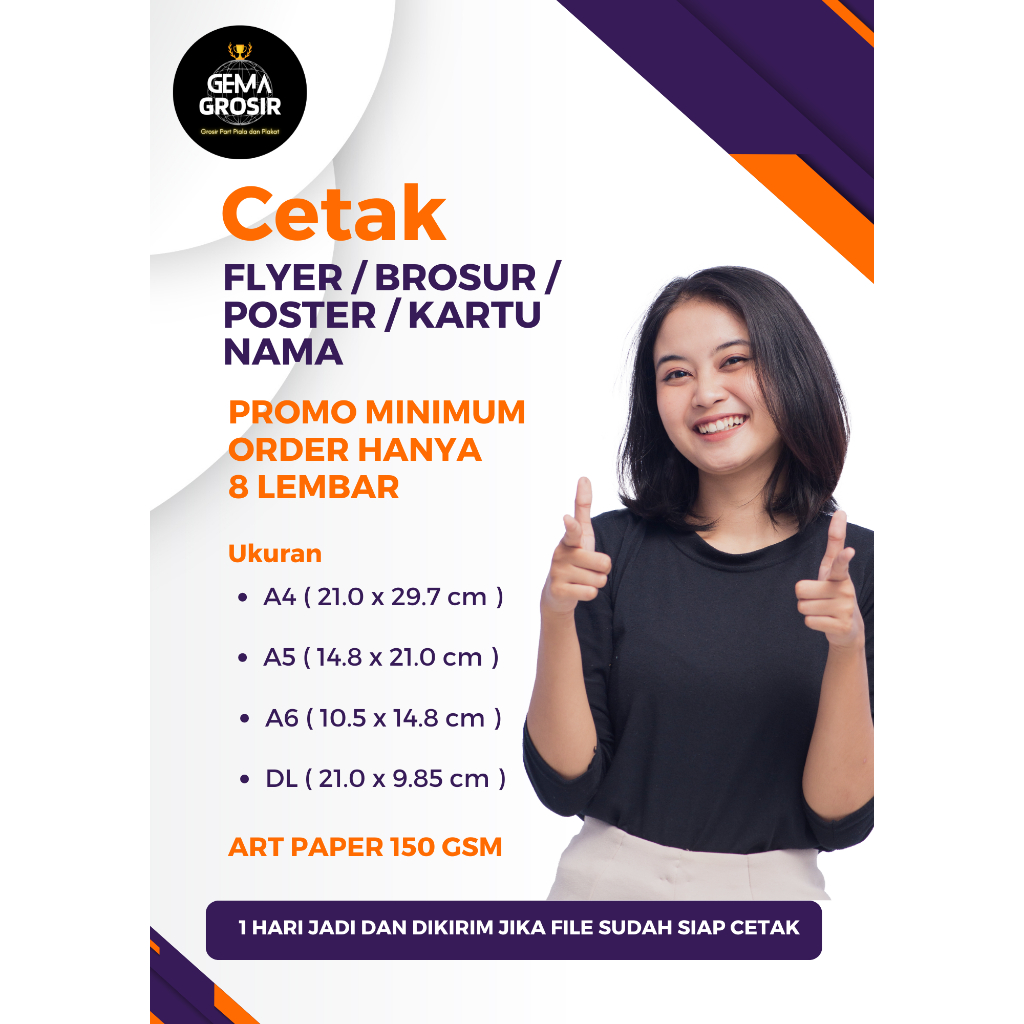 Jual CETAK FLYER , BROSUR , KUPON , KATALOG , MENU , PROMOSI , POSTER 1 ...