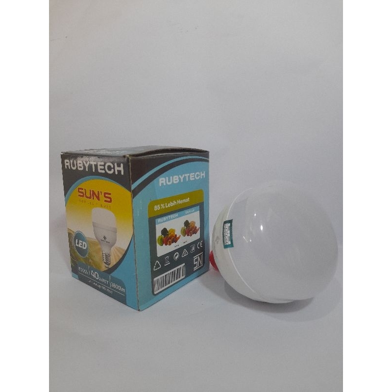Jual lampu led T bulb RUBYTECH SUN'S 20w/30w/40w | Shopee Indonesia