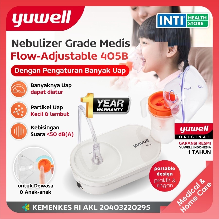 Jual Yuwell | Nebulizer Portable Air Compressor 405B | Alat Uap Batuk ... Jual Yuwell | Nebulizer Portable Air Compressor 405B | Alat Uap Batuk ...