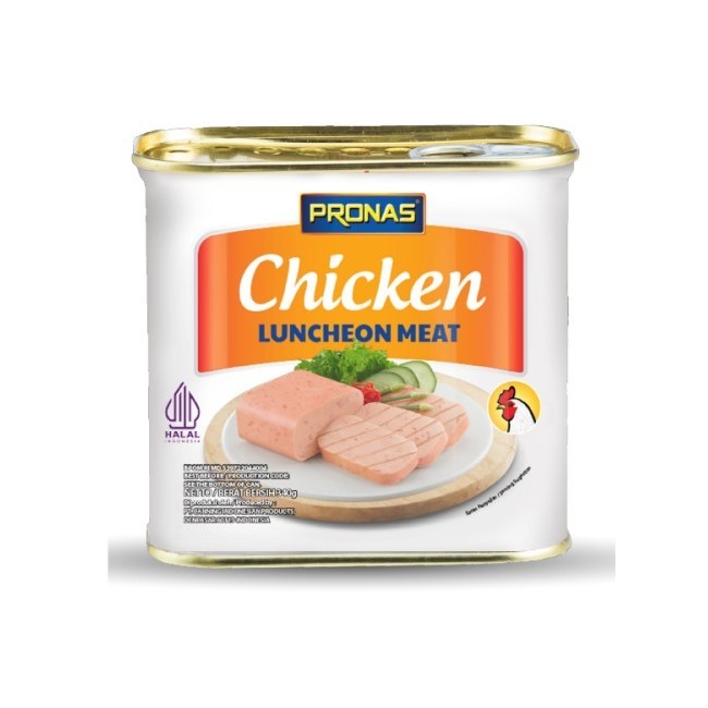 Jual Pronas Chicken Luncheon Meat 340gr – Daging Ayam Blok Serbaguna ...