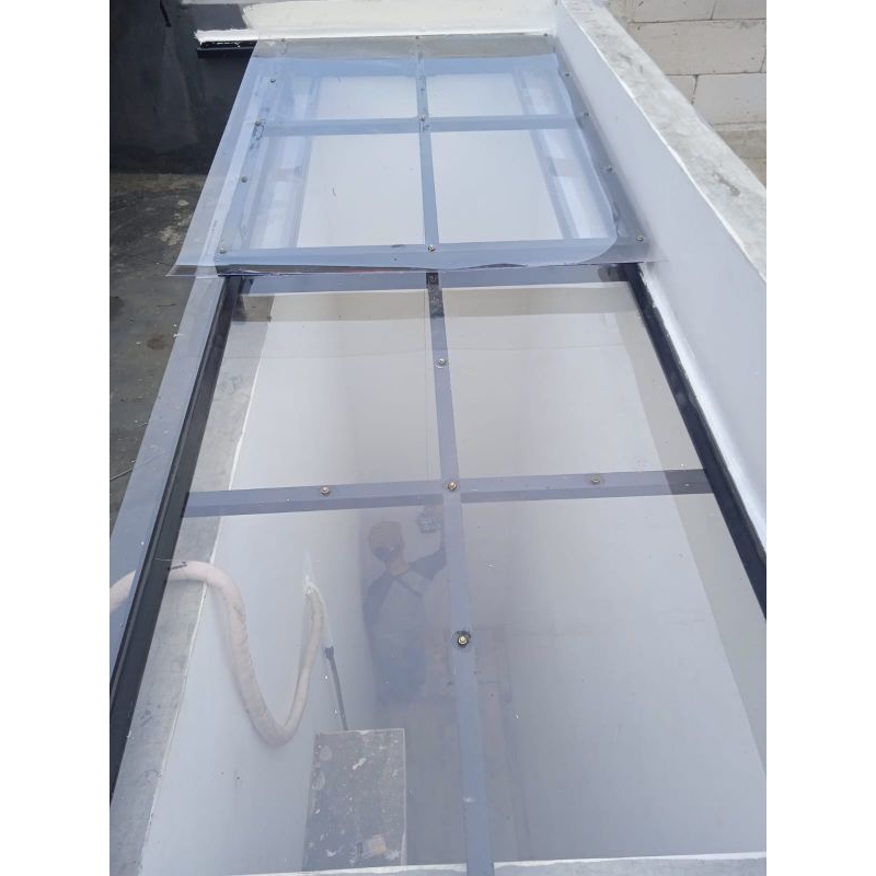 Jual Kanopi sliding atap Solarflat tebal 3mm bisa manual dan elektrik ...