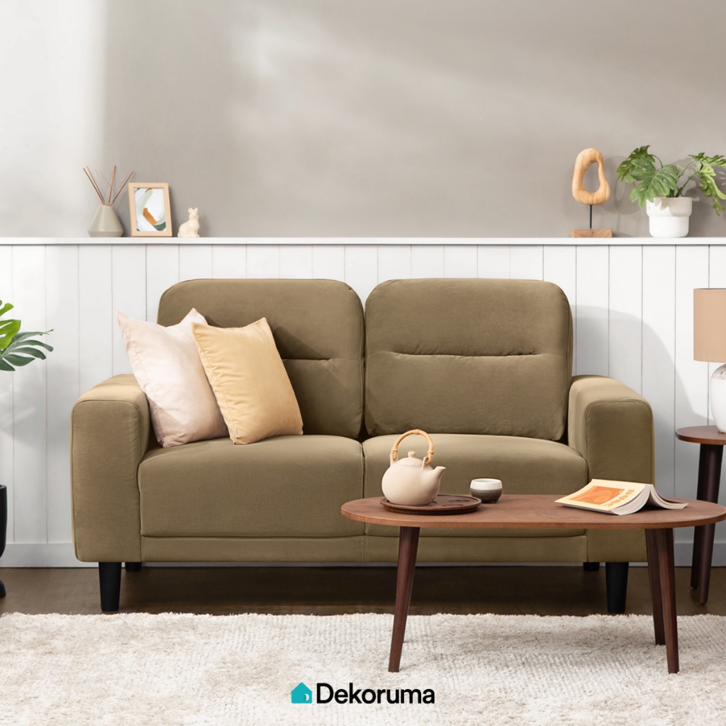 Jual Dekoruma HIMURA Sofa 2 Dudukan / Sofa 2 Seater / Sofa Ruang Tamu ...