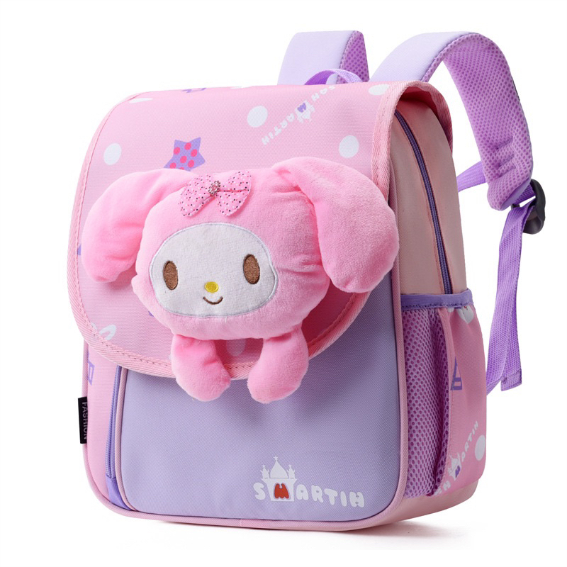 Jual Tas Sekolah Anak Perempuan TK PAUD PG Ransel Kuromi Melody Hello Kitty Cinnamorol | Shopee ...