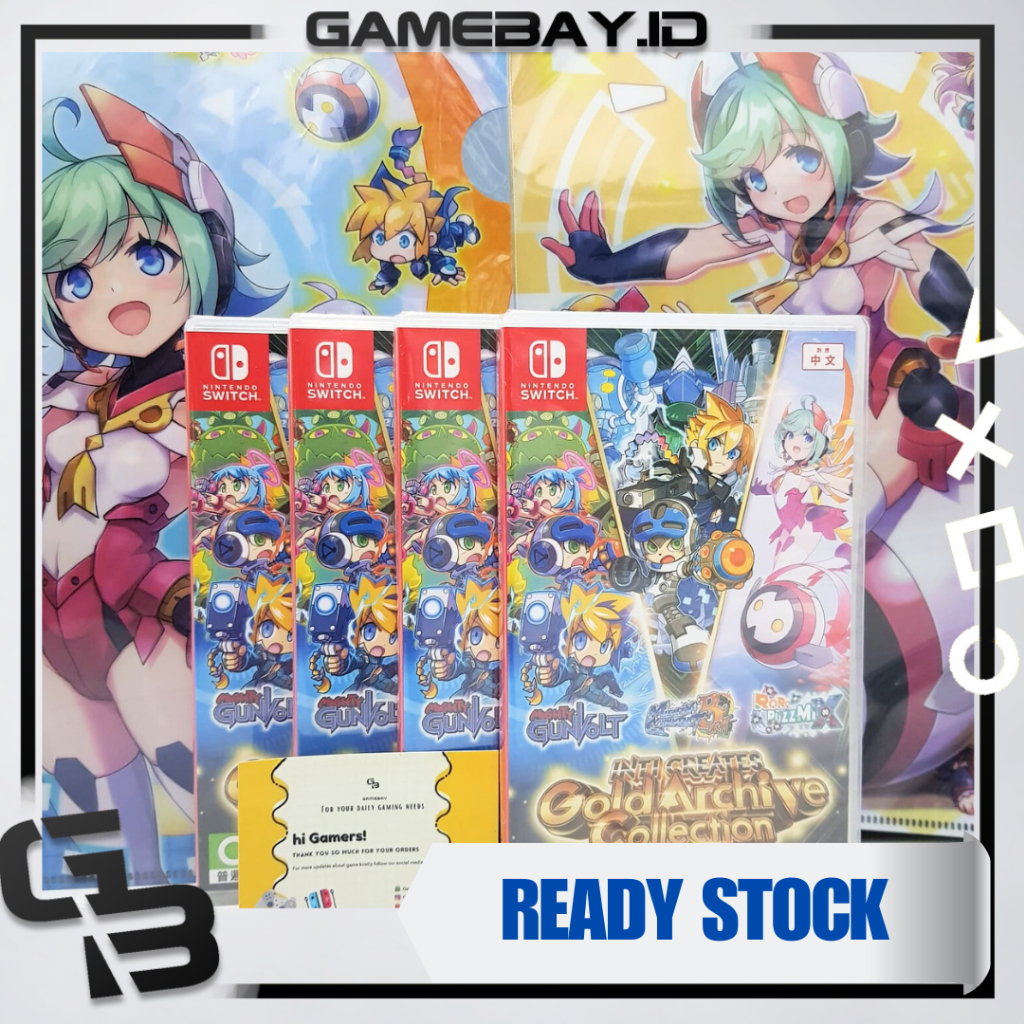 Jual Nintendo Switch INTI CREATES Gold Archive Collection Standard ...