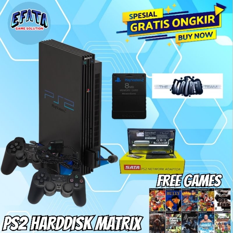 Jual Ps2 fat hdd matrix fullgames | Shopee Indonesia
