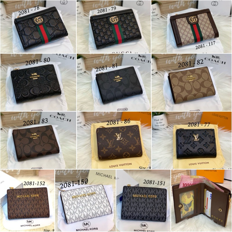 Jual DOMPET KARTU GC LV CH 2081 MINI PREMIUM + FREE BOX | Shopee Indonesia