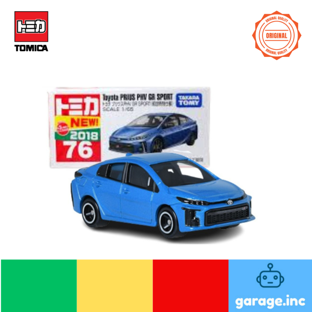 Jual TOMICA NO:76 "TOYOTA PRIUS PHV GR SPORT (SPEC)" | Shopee Indonesia