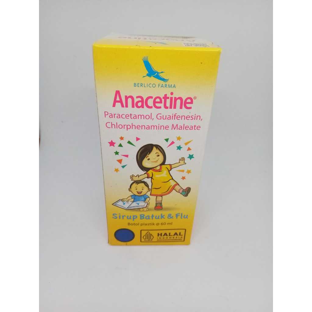 Jual ANACETIN SIRUP 60 ML SIRUP BATUK ANAK | Shopee Indonesia