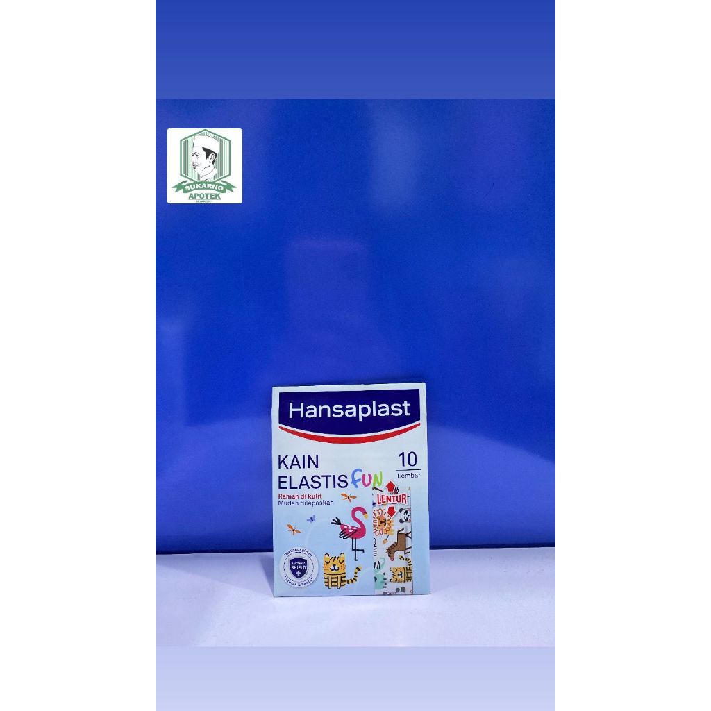 Jual HANSAPLAST KAIN ELASTIS (FUN ANIMAL) ISI 10 LEMBAR | Shopee Indonesia