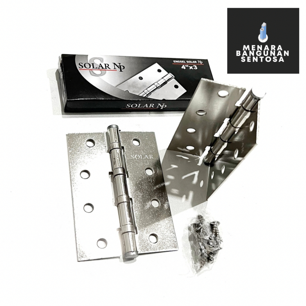 Jual Engsel Besi Solar 4" Inch - Engsel Pintu Jendela | Shopee Indonesia
