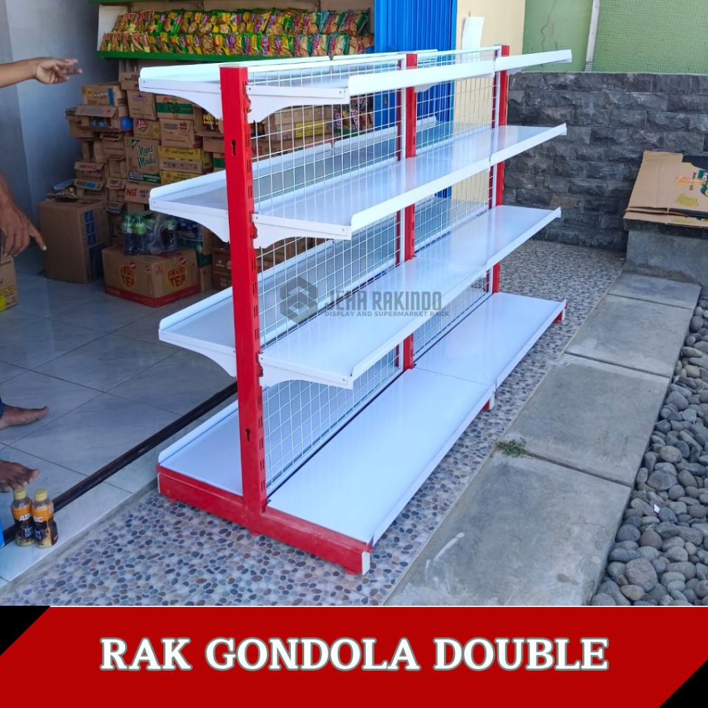 Jual Rak Gondola Besi Model Double/Dua Sisi - Jeha Rakindo | Shopee ...